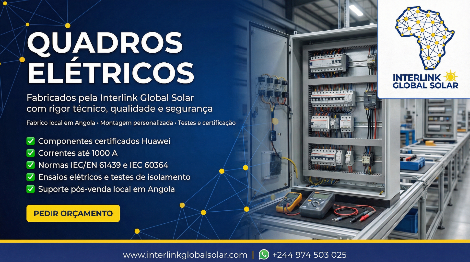 Solar Energy Solutions for Angola and Africa | Interlink Global Solar
